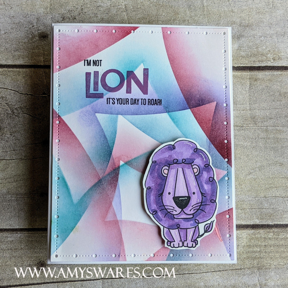 Marvelous Masks Squeezed Rectangle - A Colorful Life Designs