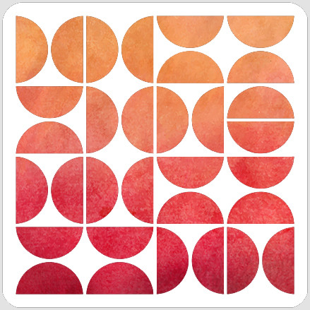 geometric pattern stencil design