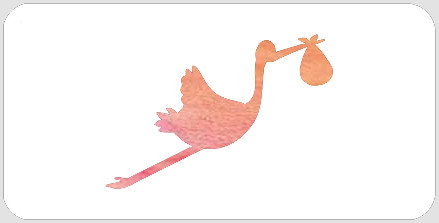 Stork Stencil - A Colorful Life Designs