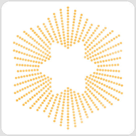 Shimmering Star Stencil - A Colorful Life Designs