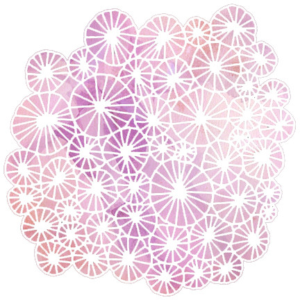 Doodle Wheels Stencil - A Colorful Life Designs