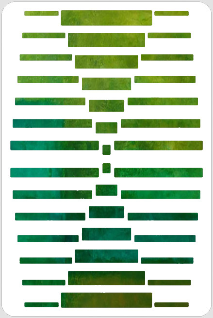 Ladder Stencil - A Colorful Life Designs