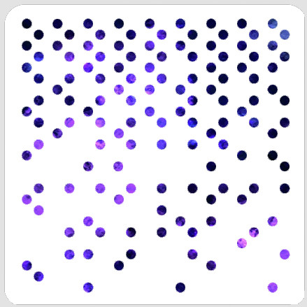 Meteor Shower Stencil - A Colorful Life Designs