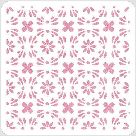 Pretty Tile Stencil - A Colorful Life Designs