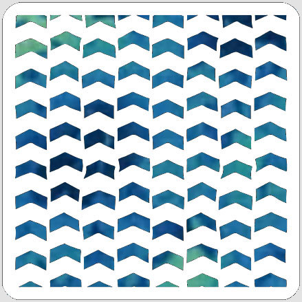 Chunky Chevron Stencil - A Colorful Life Designs