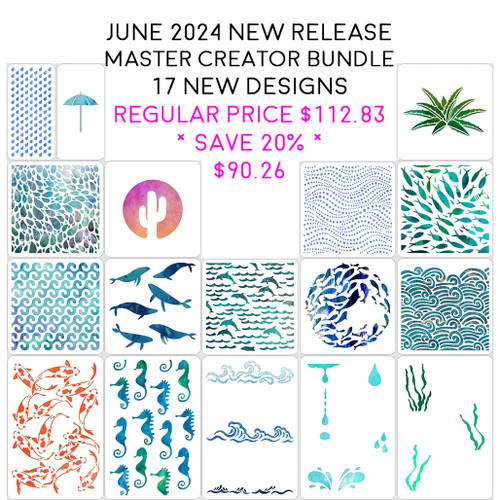 Master Creator Bundle June 2024 - A Colorful Life Designs
