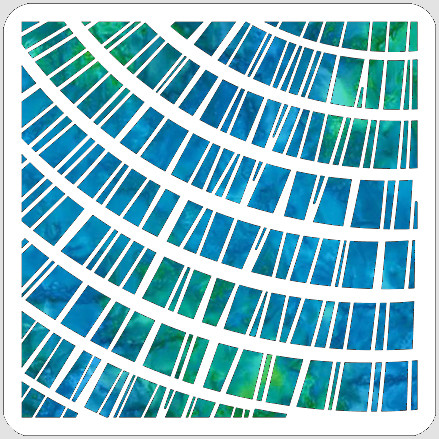 Around the World Stencil - A Colorful Life Designs