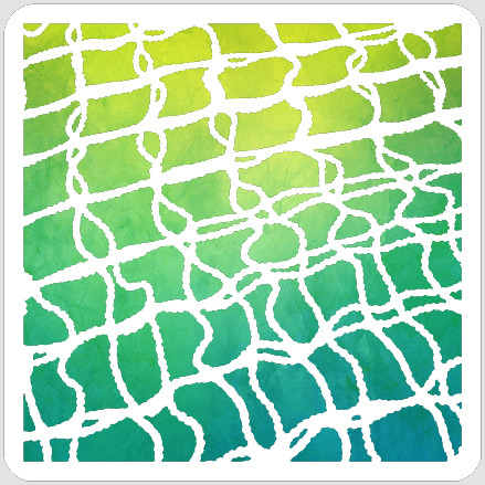 Sea Net Stencil - A Colorful Life Designs
