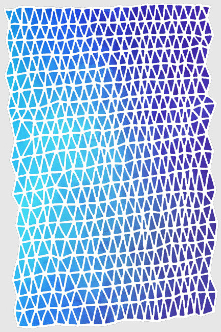 Triangle Doodles - A Colorful Life Designs