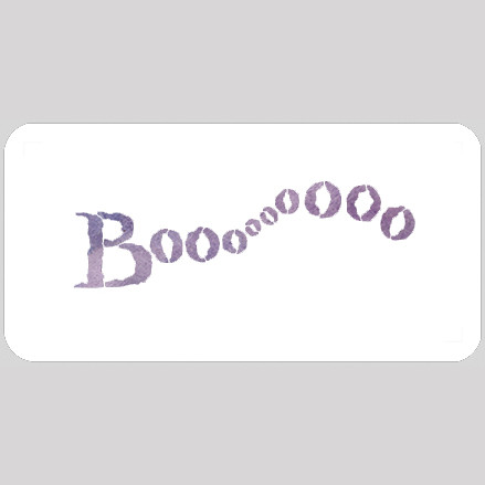 Boo Stencil - A Colorful Life Designs
