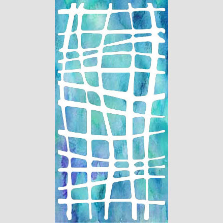 Net Stencil - A Colorful Life Designs