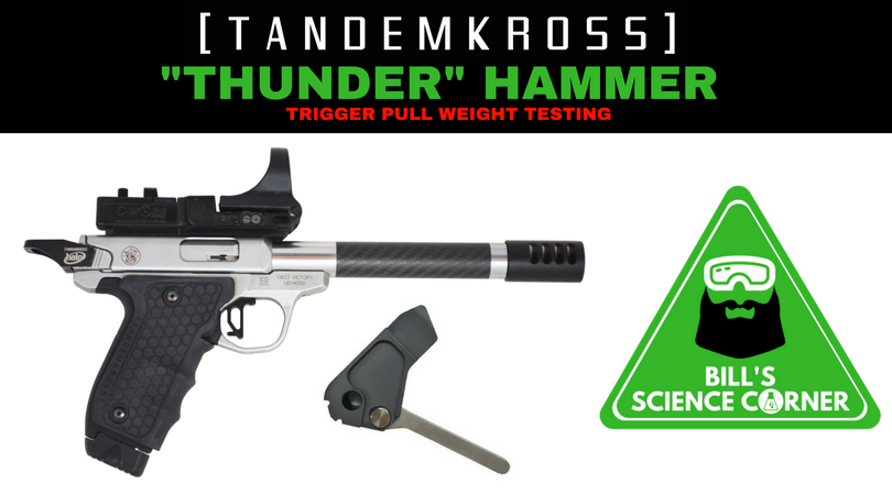 Bill's Science Corner: "Thunder" Hammer Trigger Pull Weight Testing ...