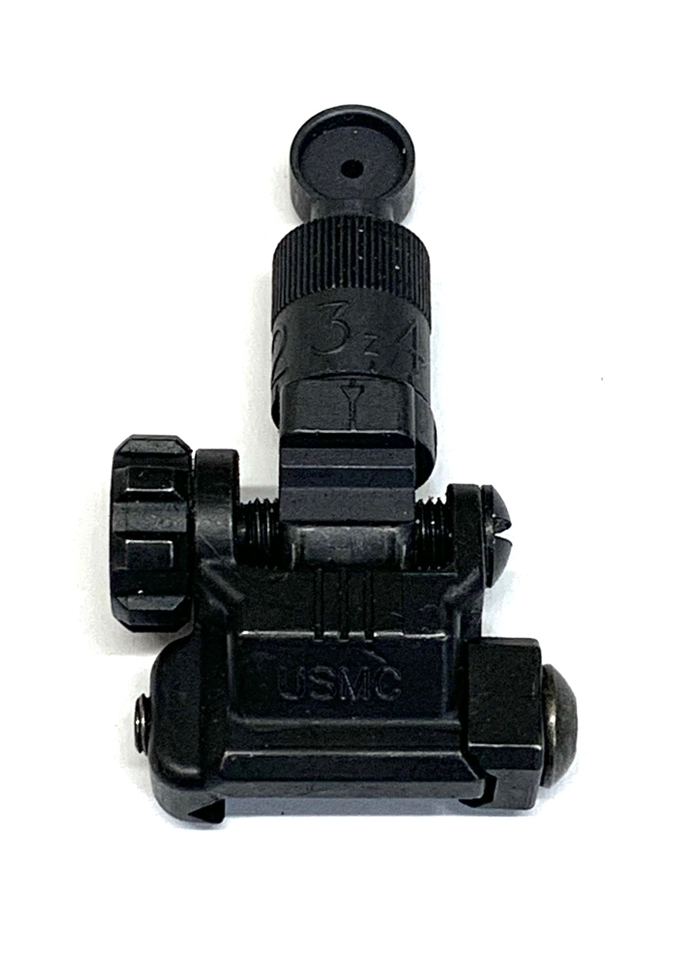 Knights Armament Company Folding Micro Rear Sight, 200-600 Meter Adjustable