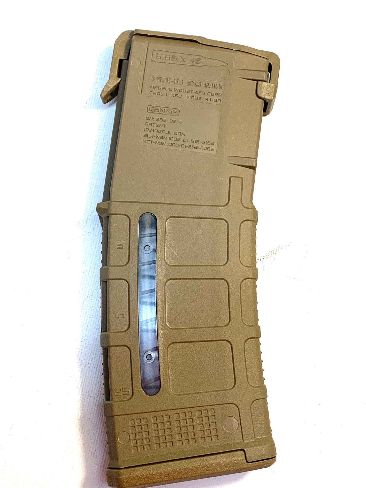 Magpul PMAG 30 AR/M4 Window Magazine - Tan