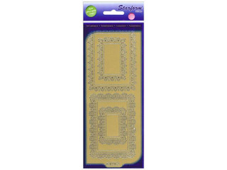 Starform FRAMES 1290 GOLD Peel Stickers OUTLINE - Simply Special Crafts