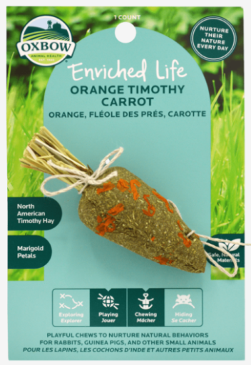 Oxbow Small Animal Timothy Carrot - Pet Food Warehouse