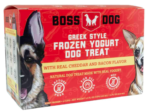 Boss Dog Yogurt Real Cheddar & Bacon Dog Food3.5oz 4-Pack - Pet Food ...