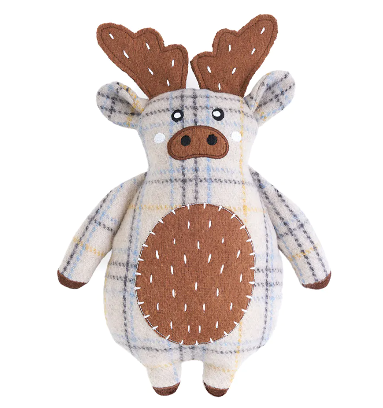 Zippy Paws Dog Toy Cotten Cuddler Moose - Pet Food Warehouse