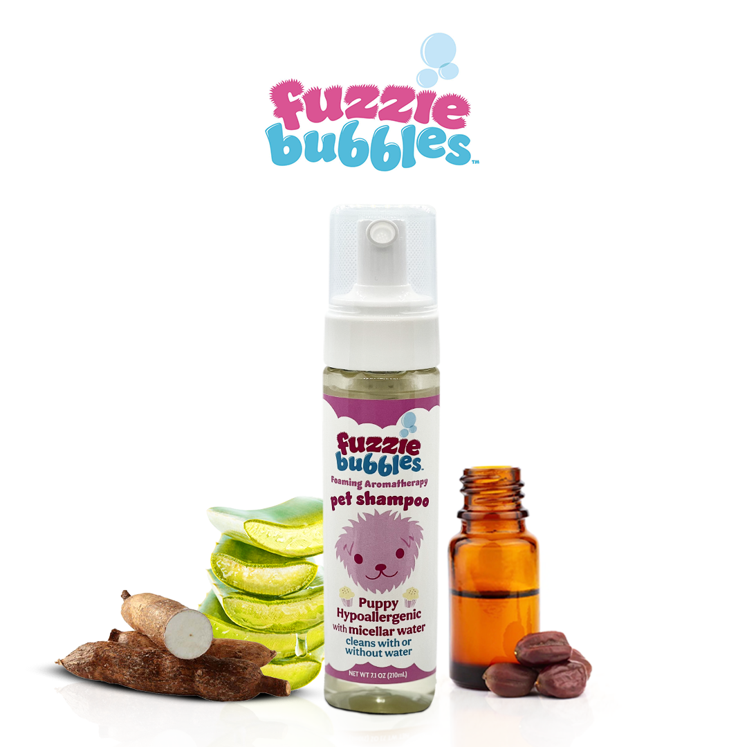 Fuzzie Bubbles Foaming Aromatherapy Shampoo Hypoallergenic Puppy - Pet ...