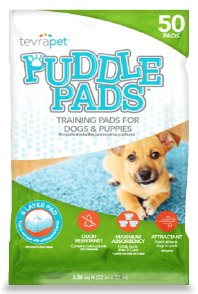 50 ct TevraPet Puddle Pads - Pet Food Warehouse