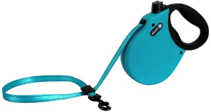 Alcott Adventure Retractable Leash Extra Small Up To 25# Blue 10' - Pet ...