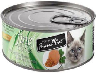 Fussie Cat Fine Dining Mousse Oceanfish with Pumpkin Entrée 2.47oz ...