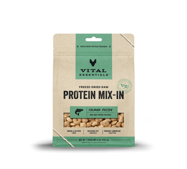Vital Essentials Raw Protein Mix-In Salmon Recipe Mini Nibs Topper for ...