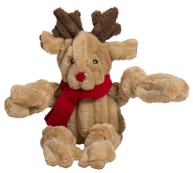 HuggleHounds Rudy Reindeer Knottie Small - Pet Food Warehouse