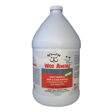 Wee Away Original Odor & Stain Remover for Dogs Cats 1 Gallon - Pet ...