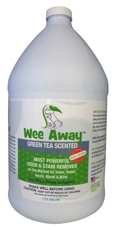 Wee Away Green Tea Stain & Odor Remover 1 Gallon - Pet Food Warehouse