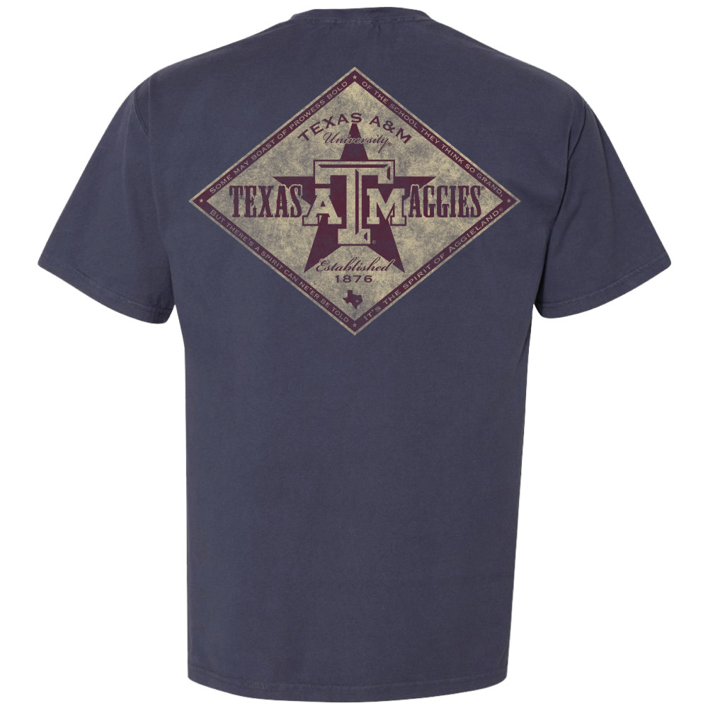 Vintage Diamond Short Sleeve - Anchor Slate - The Warehouse at C.C ...