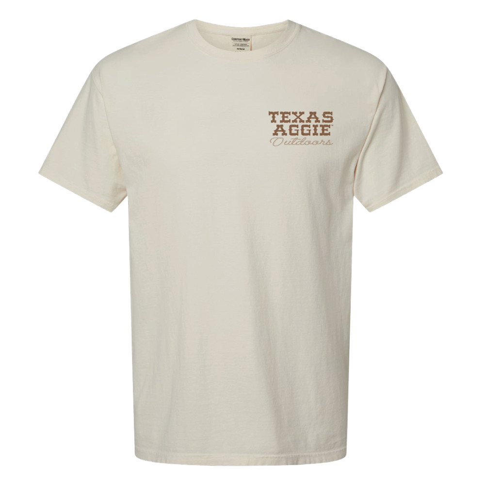 Aggie Outdoor Trout Cowboy Short Sleeve - Parchment - The Warehouse at ...