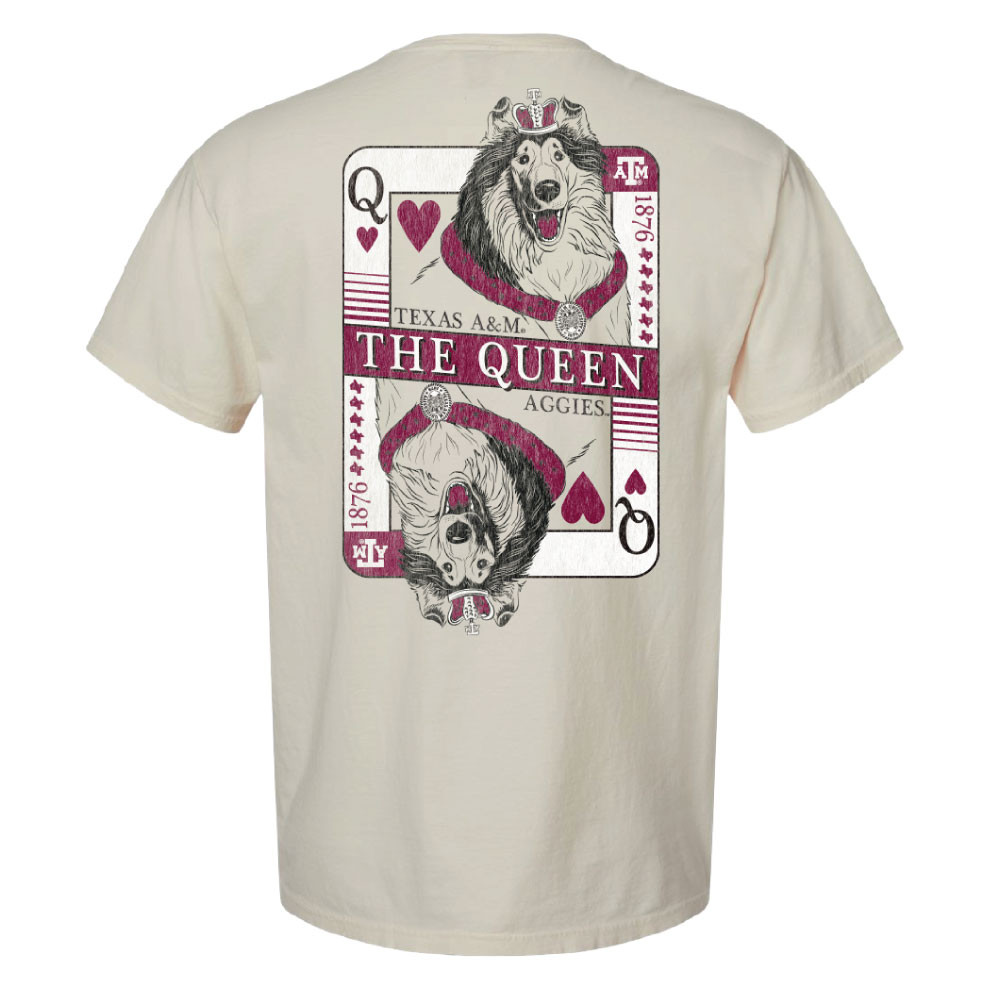 Queen Rev Short Sleeve - Parchment - The Warehouse at C.C. Creations