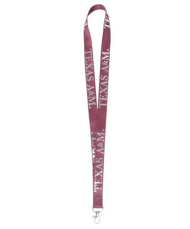 Laser Foil Lanyard - Maroon - The Warehouse at C.C. Creations
