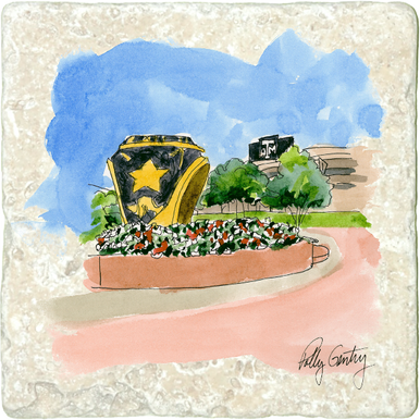 Ring Statue Stone Coaster - The Warehouse at C.C. Creations