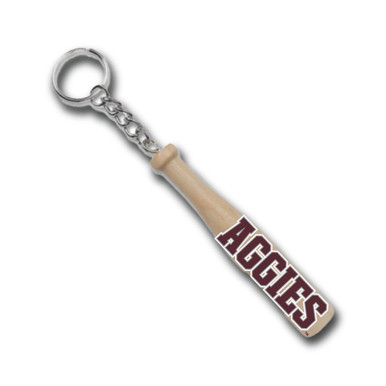 Aggies Baseball Bat Keychain - The Warehouse at C.C. Creations