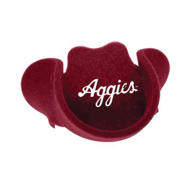 Foam Aggies Cowboy Hat - Maroon - The Warehouse at C.C. Creations