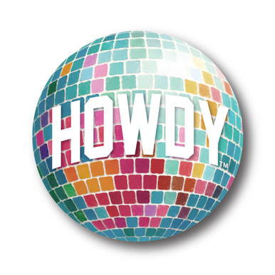 Disco Howdy Button - The Warehouse at C.C. Creations