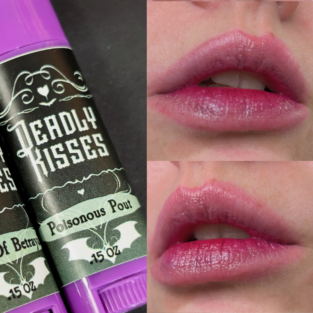 Deadly Kisses Sinister Sprite Lip Balm - Notoriously Morbid