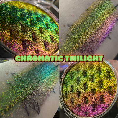 Chromatic Twilight - Pressed Multichrome Eyeshadow - Spellcast Beauty - Notoriously Morbid