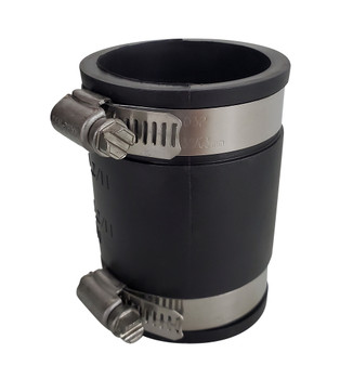 Flexible Rubber Fitting 1.5" Coupling Hub-Hub