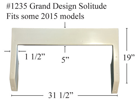 #1235 Grand Design RV fiberglass step trim - IconDirect.ca