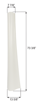 Gulfstream Rear Vertical Pillar 18286 19267
