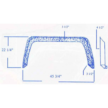 #405 Rockwood RV fiberglass single fender skirt - IconDirect.ca