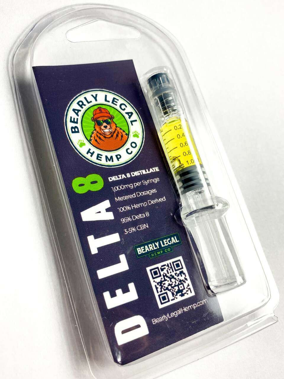 Delta-8-THC Distillate DAB Syringe