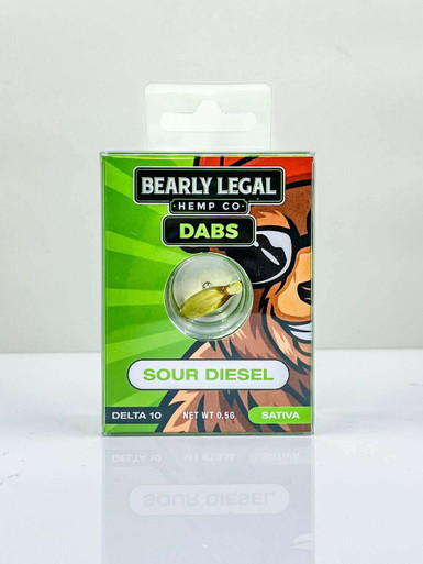 Sour Diesel - Sativa - Snip & Rip Dabs - D10 Delta-10-THC