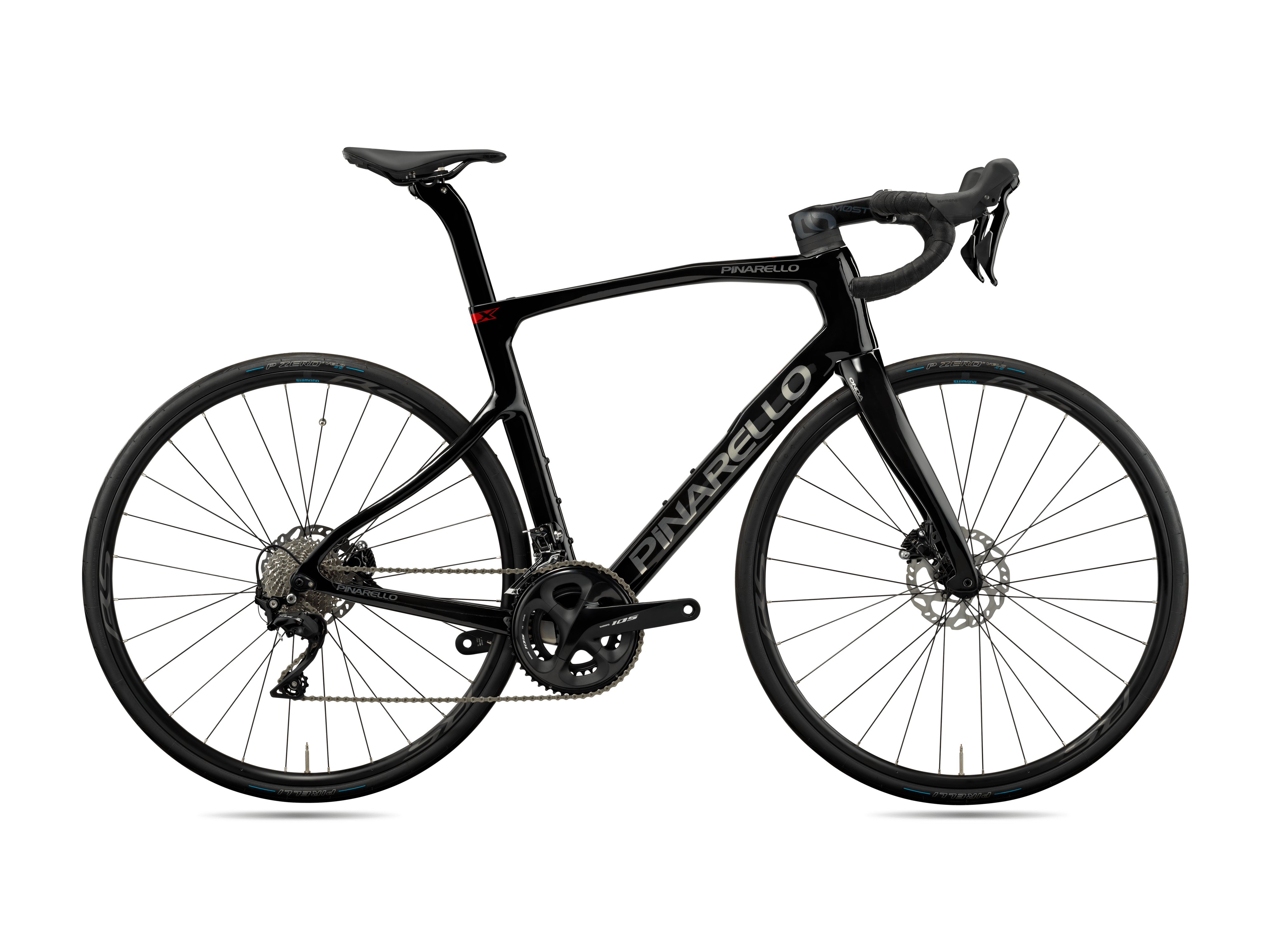 Pinarello X1 MY26 105 - D163 Shiny Black - Kiwivelo