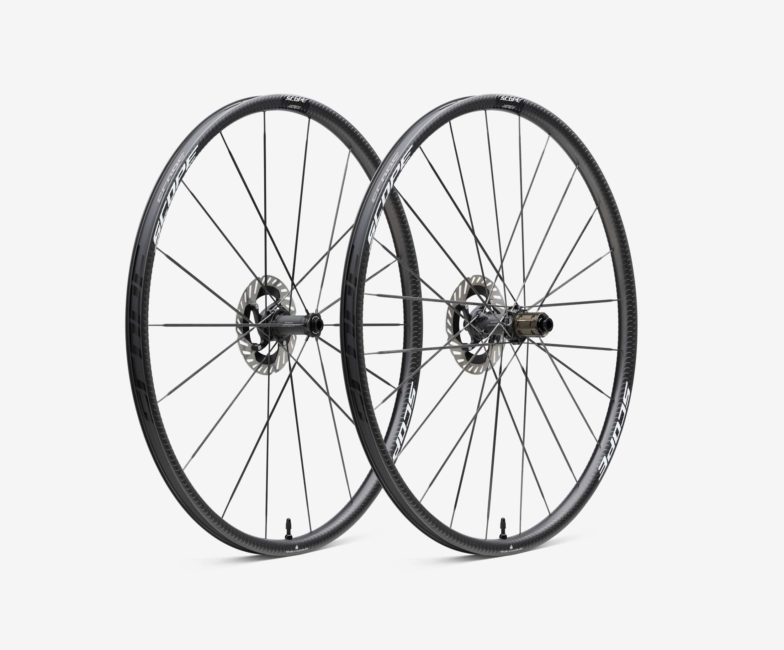 Scope Artech 2 Wheelset - White Decal - Kiwivelo