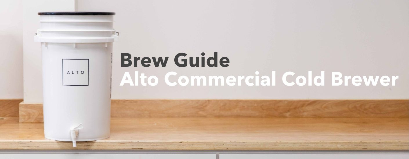 Alto Commercial Cold Brew Starter Pack Brewing Guide - Prima Coffee ...