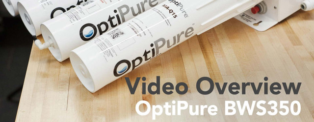 Video Overview | OptiPure BWS350 RO Water Treatment System with Mineral ...